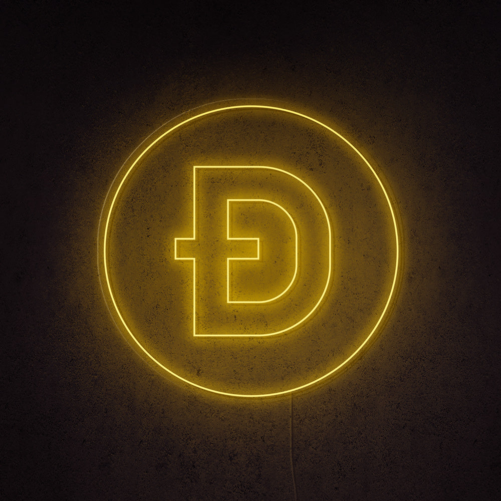 Dogecoin Neon LED Sign – My Custom LED